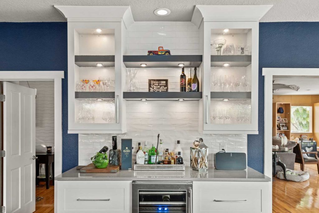Homeowner Brightened Up Their Kitchen with Pops of Color